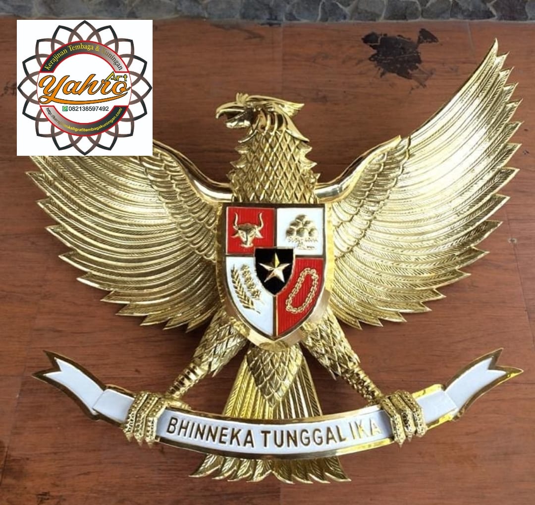 Lambang Garuda Pancasila Kuningan - Lambang Garuda Pancasila Kuningan